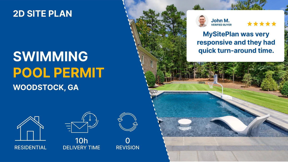 Detailed Site Plan – GA Swimming Pool Permit Case Study – My Site Plan